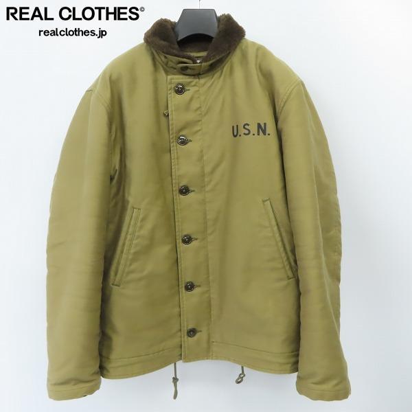 【未使用に近い】☆THE REAL McCOY'S/リアルマッコイズ N-1 デッキジャケット NAVY DEPARTMENT NXsx11235/42 /080の落札情報詳細 - ヤフオク ...