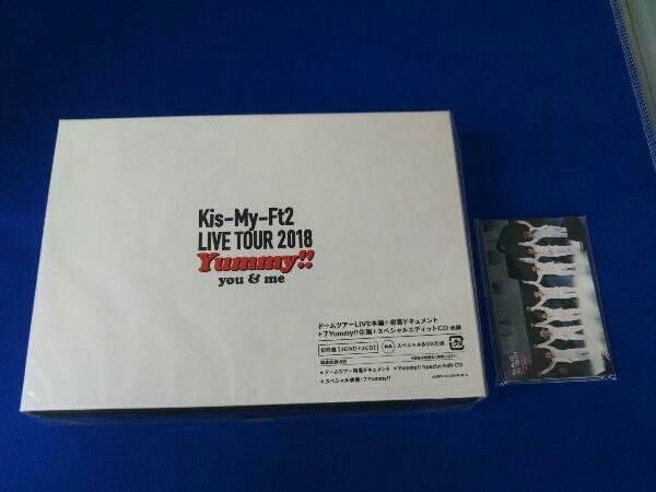 【やや傷や汚れあり】Kis-My-Ft2 / DVD / LIVE TOUR 2018 Yummy!! you&me(初回版)(3DVD+2CD)の落札情報詳細 - Yahoo!オークション ...