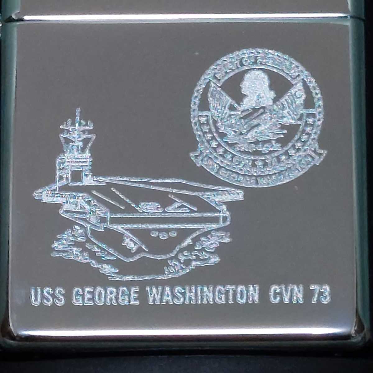 【未使用】Zippoライター☆USS GEORGE WASHINGTON CVN 73☆アメリカ海軍限定オレンジラベル付☆新品未使用の落札情報 ...