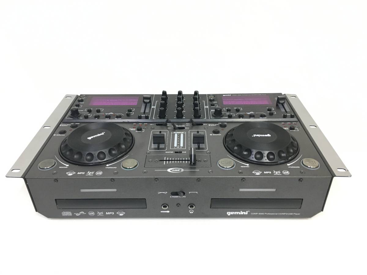 【傷や汚れあり】A2386 GEMINI ジェミナイ / CDMP-6000 / デュアルCDJプレーヤーの落札情報詳細 - Yahoo!オークション落札価格検索 オークフリー