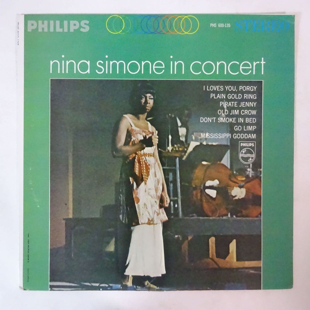 【やや傷や汚れあり】11172692;【US盤/PHILIPS】Nina Simone / In Concertの落札情報詳細 - ヤフオク ...