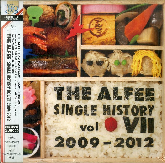【未使用】D00138369/CD2枚組/THE ALFEE (ジ・アルフィー)「Single History Vol.VII 2009-12 (2016年・TYCT-69098/9 ...