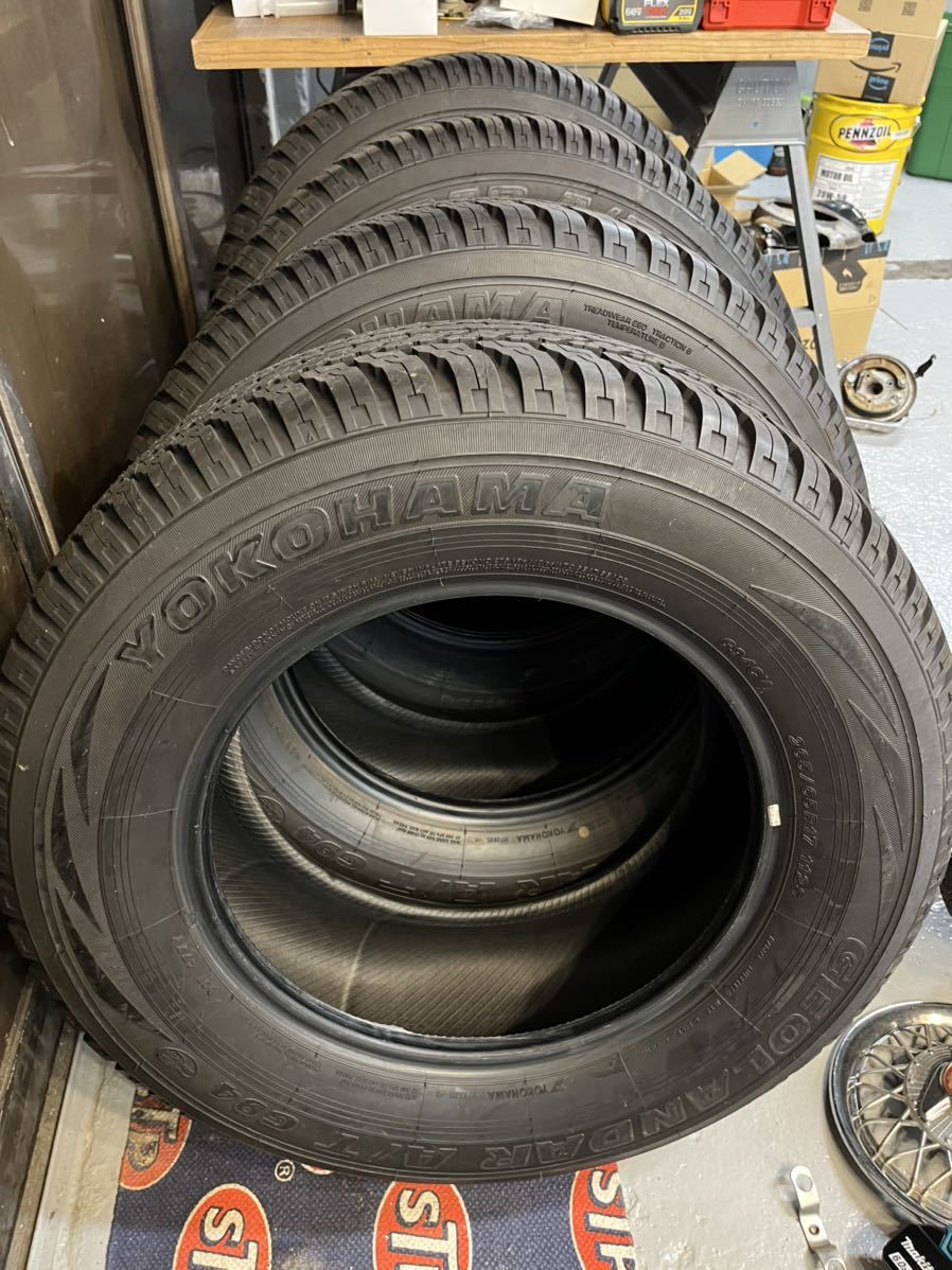 【未使用】新車外し ジオランダー A/T 265/65R17 タイヤ 検索ワード レグノ グッドリッチ ハイラックス ランクル マッドタイヤ ブロックタイヤの落札情報詳細 - ヤフオク落札価格 ...