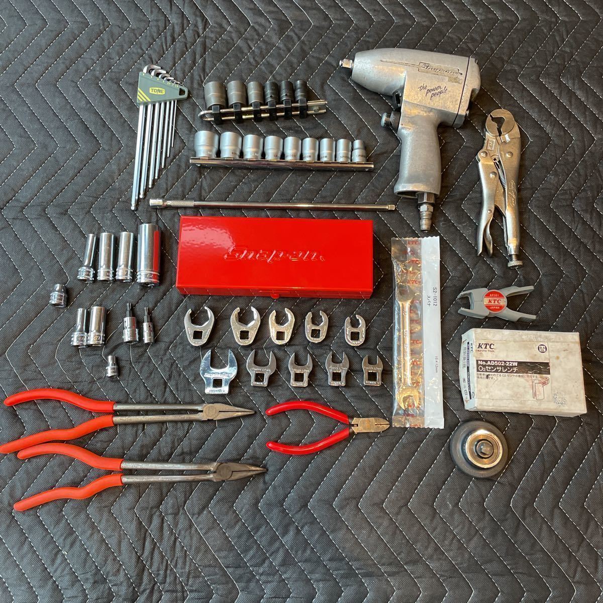 【やや傷や汚れあり】Snap-on スナップオン ソケット クローフット インパクト TONE KTC Koken VISEGRIP diy ガレージツールまとめて落札 の落札情報詳細 ...