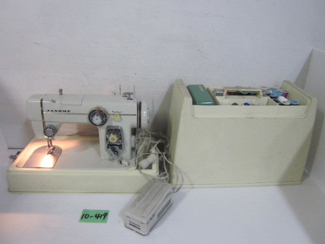【傷や汚れあり】10-419 2 JANOME ミシン MODEL 680 2 の落札情報詳細 - ヤフオク落札価格検索 オークフリー