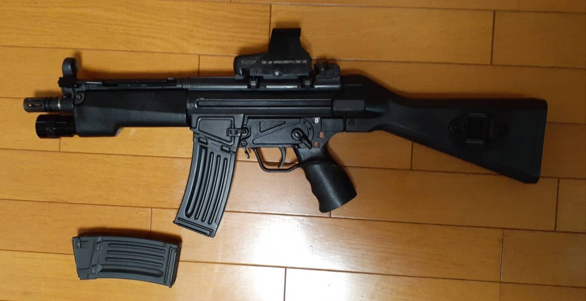 【目立った傷や汚れなし】A&K Mk46 LMG 電動ガンM249 para ミニミ 軽機関銃 フルメタル 内部カスタム Mk48 VFC G ...