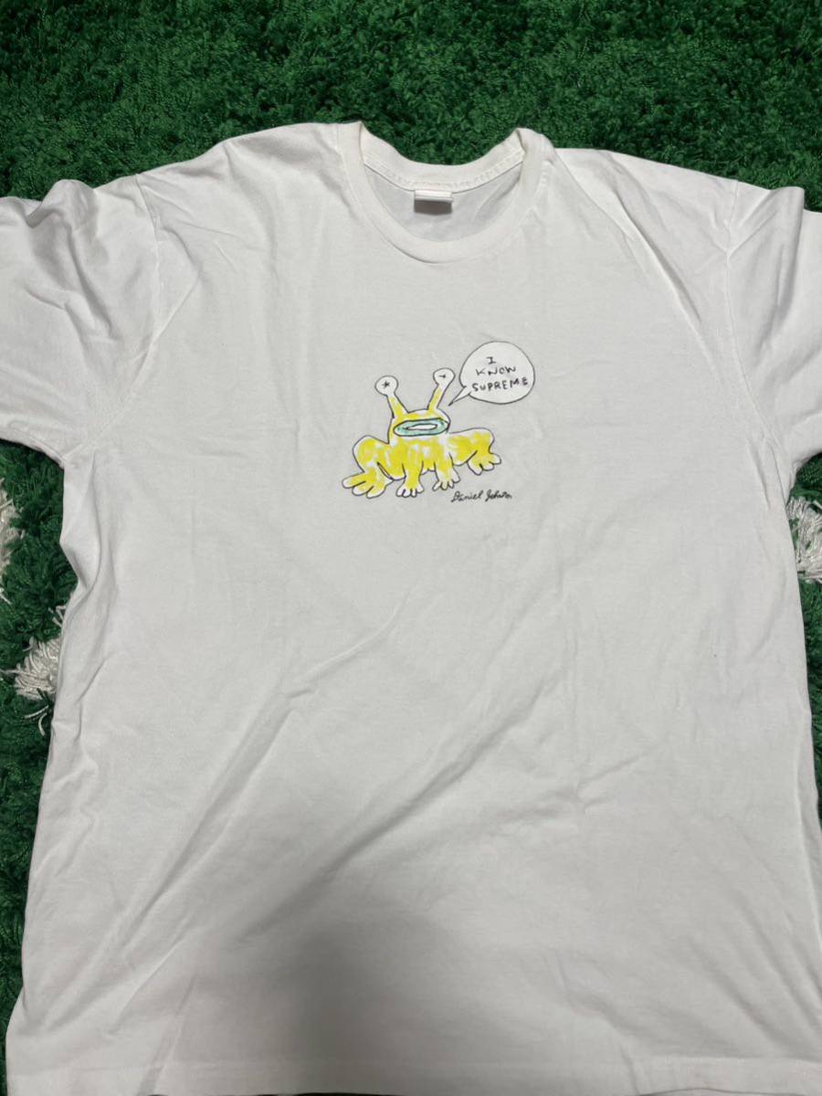 【やや傷や汚れあり】Supreme Daniel Johnston Frog Tee XLの落札情報詳細 - ヤフオク落札価格検索 オークフリー