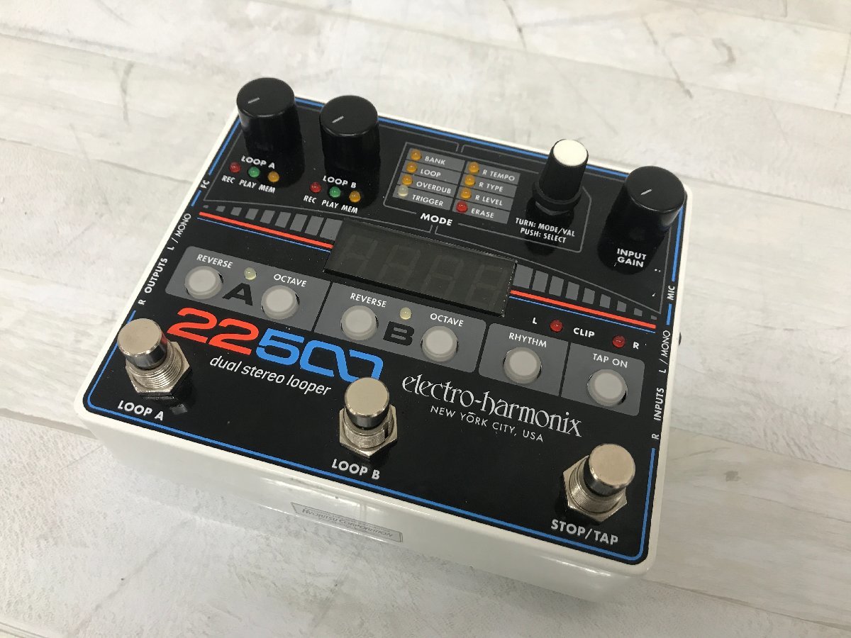 【傷や汚れあり】※m1407 現状品 ELECTRO-HARMONIX エレクトロハーモニックス エフェクター ルーパー 22500 ...