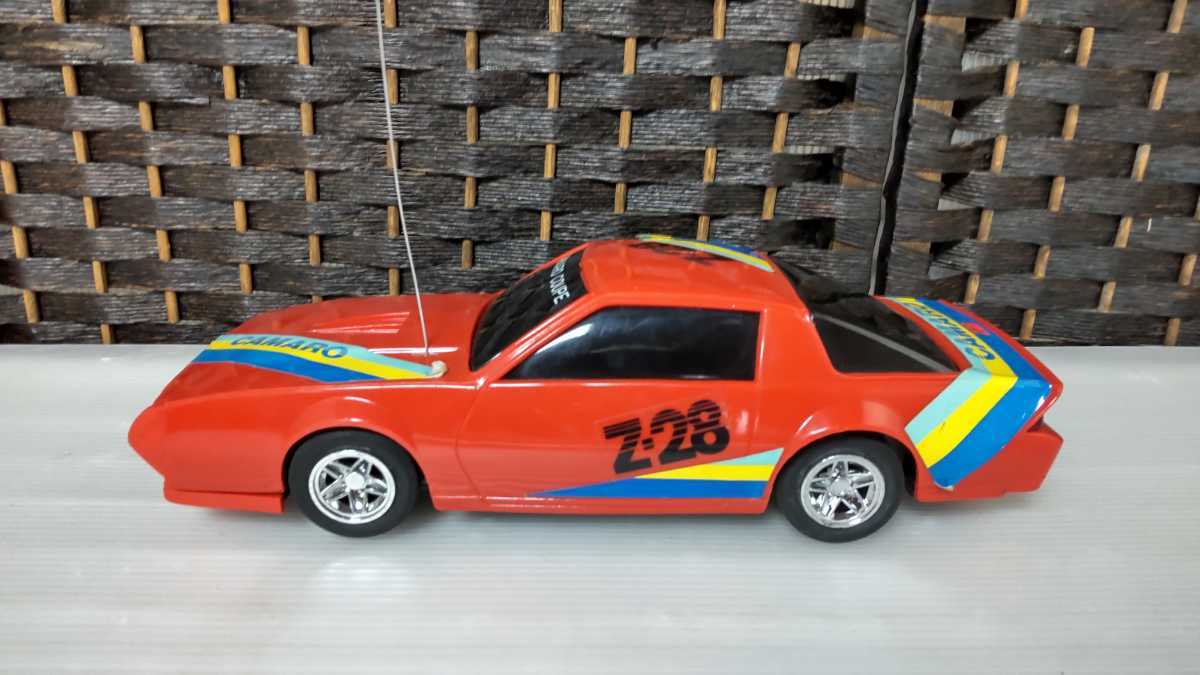 【やや傷や汚れあり】① toyc CAMARO Z-28 カマロ Z-28 ラジオコントロールカー 昭和レトロ A4657008 おもちゃ 希少 の落札情報詳細| ヤフオク落札価格情報 オークフリー