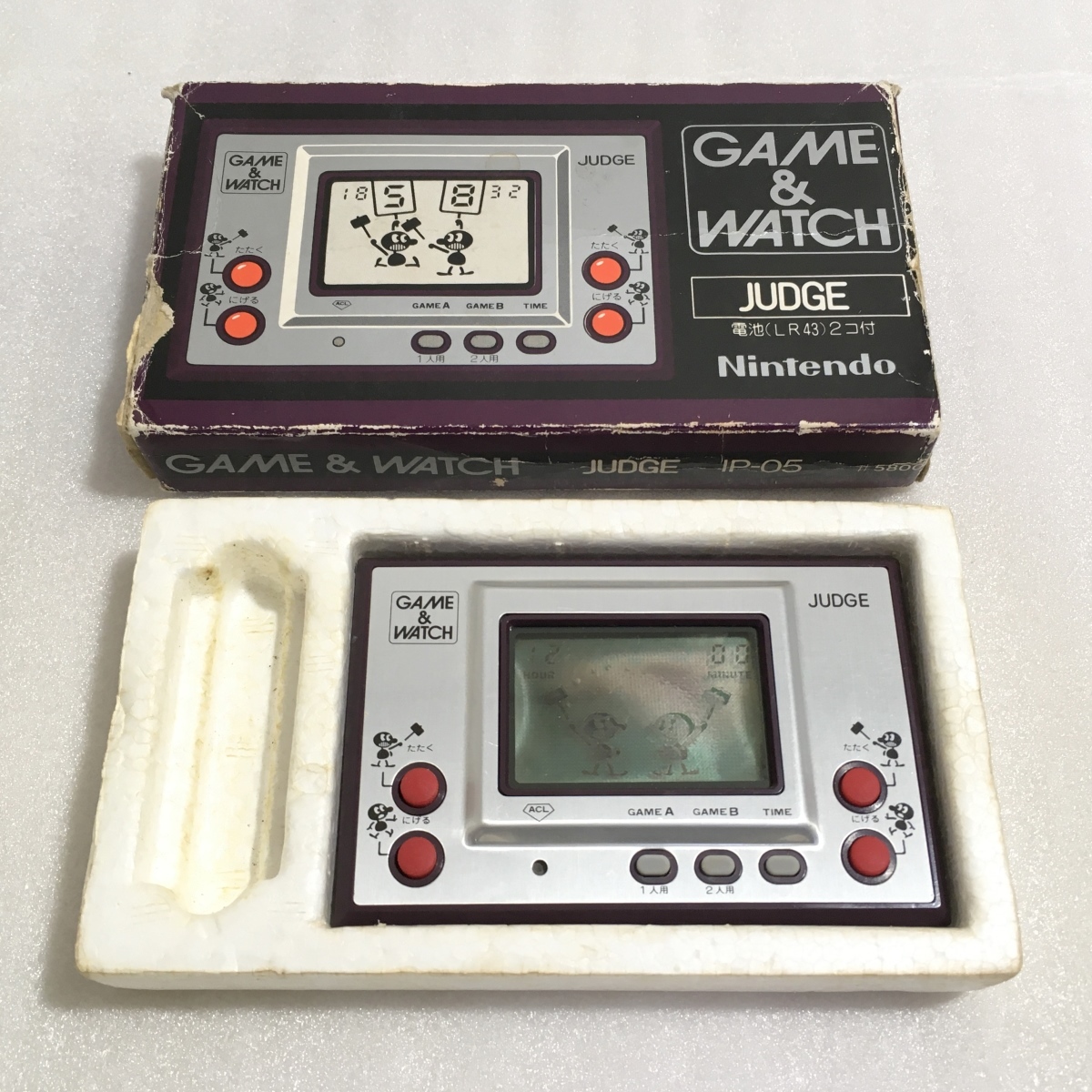【傷や汚れあり】 任天堂 ゲームウォッチ JUDGE IP-05 Nintendo GAME&WATCH ゲームウオッチの落札情報詳細 ...