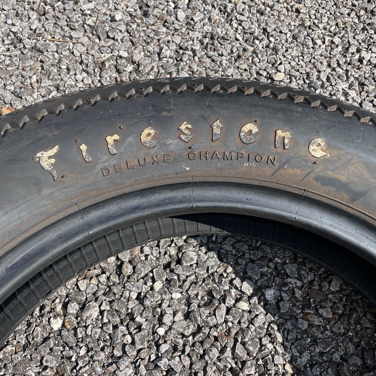 【目立った傷や汚れなし】firestone ファイアストン ハーレー ショベル パン ナックル 5.00 - 16 16インチ チョッパー デラックスの落札情報詳細 - Yahoo ...