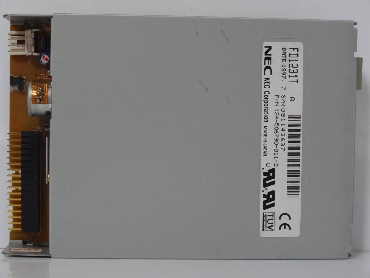 【やや傷や汚れあり】NEC PC-98用 3.5インチFDD FD1231T ①【動作未確認・ジャンク】の落札情報詳細 - ヤフオク落札価格検索 オークフリー