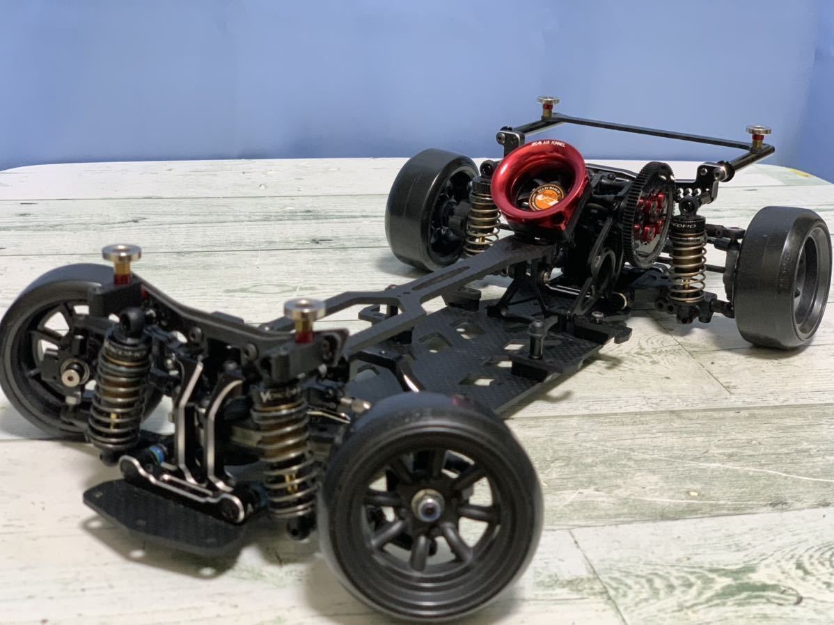 【目立った傷や汚れなし】ヨコモ YOKOMO YD2 YD-2 reve D usukani オープンタイプ3ギアドライブリヤギアボックス ...