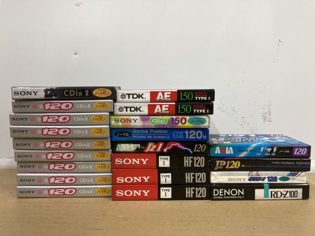 【傷や汚れあり】CST カセットテープ SONY TDK DENON ハイポジ含む 収録120分/150分 21点セット [1939SH] の落札情報詳細| ヤフオク落札価格情報 オークフリー