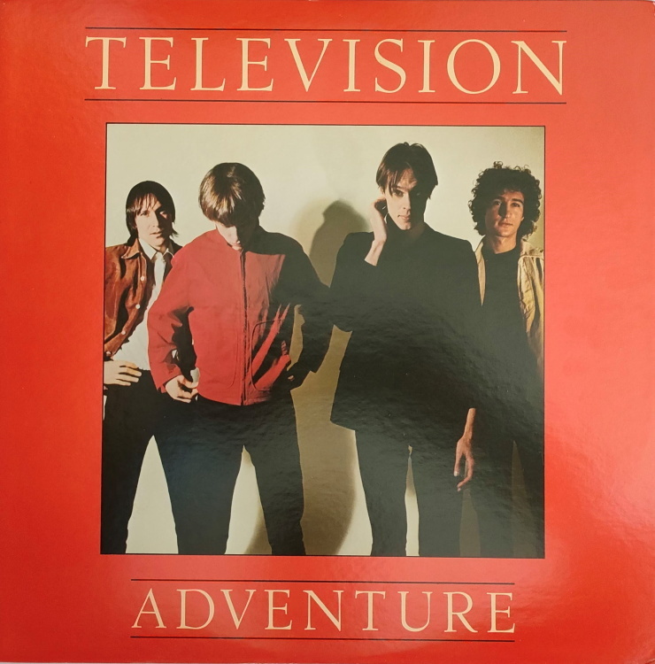 【未使用に近い】Television 美品！【国内盤 Rock LP】 Adventure (Warner-Pioneer P-10499E ...
