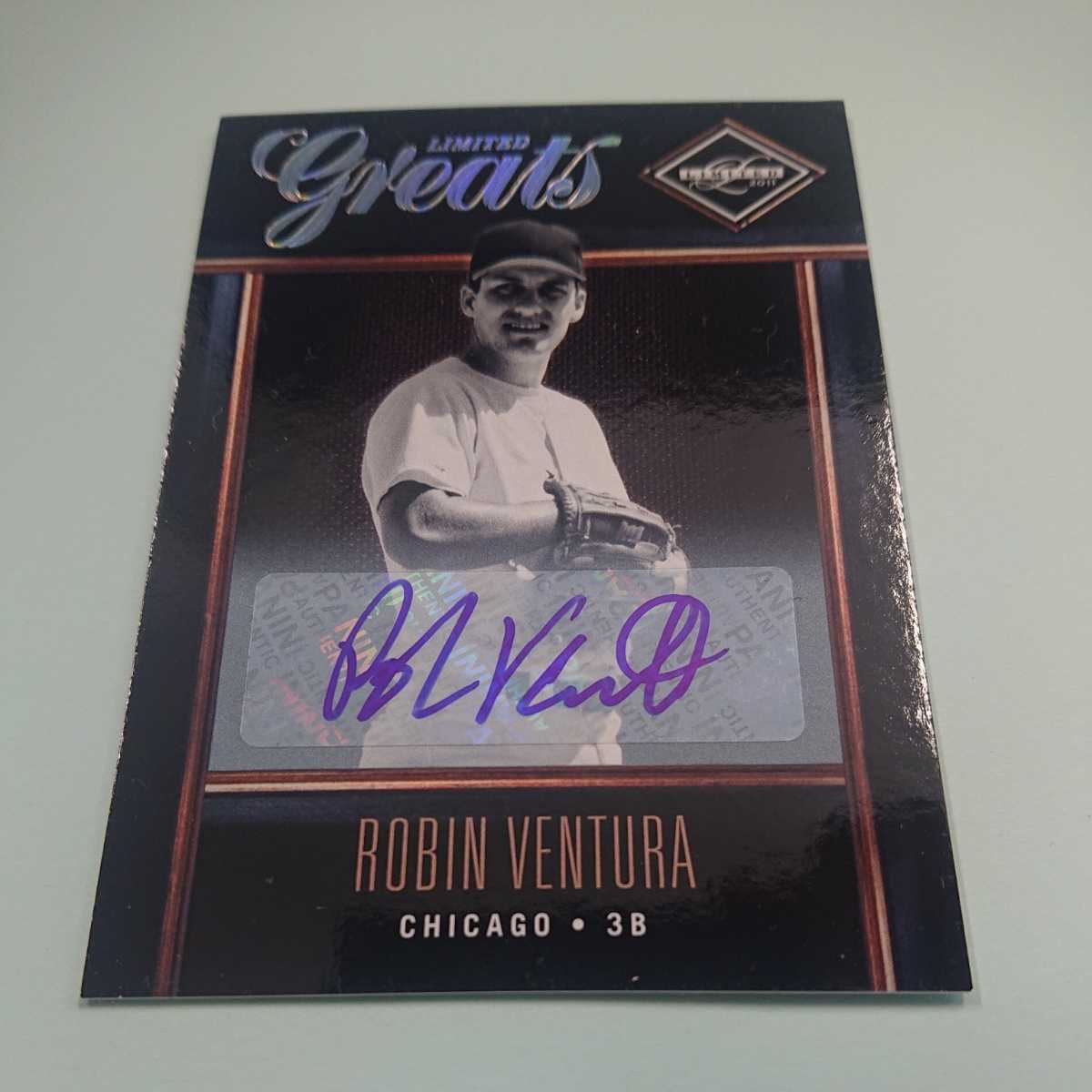【やや傷や汚れあり】ROBIN VENTURA 2011 PANINI LIMITED CHICAGO BASEBALL CLUB の落札情報 ...