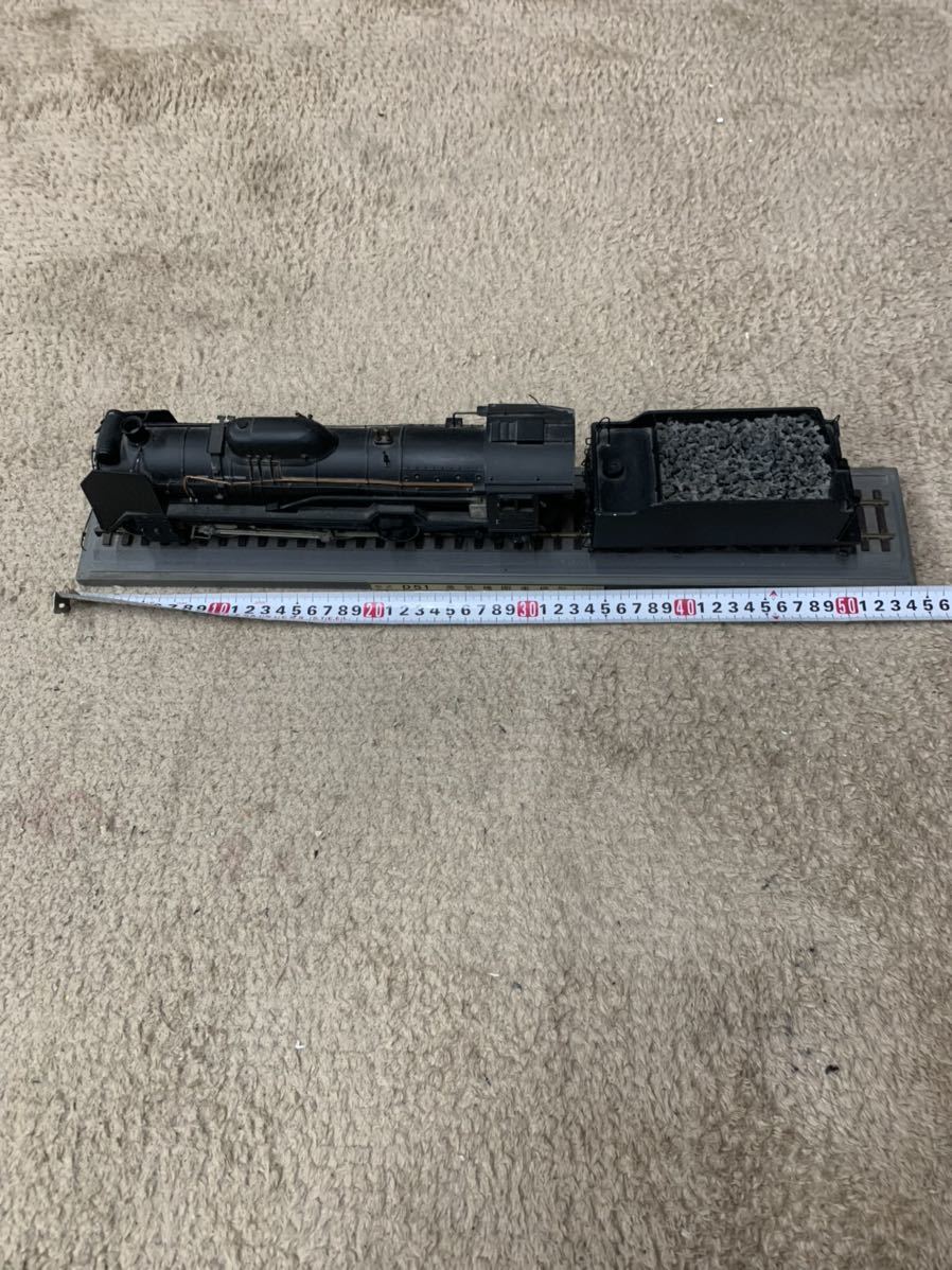 【全体的に状態が悪い】蒸気機関車模型 D51 D511161 鉄道模型の落札情報詳細 - ヤフオク落札価格情報 オークフリー