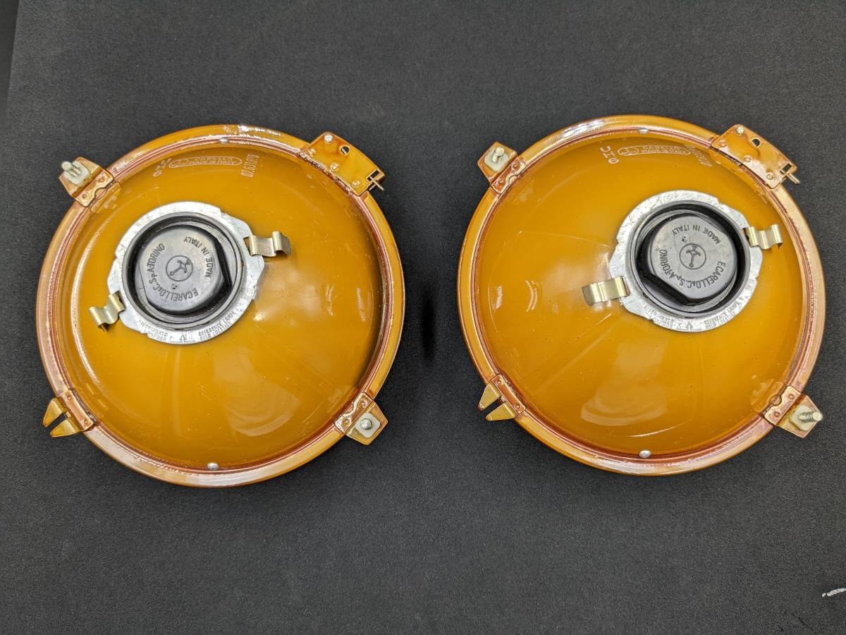 【未使用】【Carello】ヘッドランプ Fiat 600 850 1000 Autobianchi A112 ABARTH ...