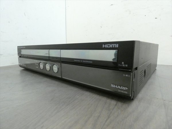 【傷や汚れあり】シャープ/SHARP☆HDD/DVDレコーダー/VHS☆DV-ACV52☆ビデオダビング 管CX2566 の落札情報詳細 ...