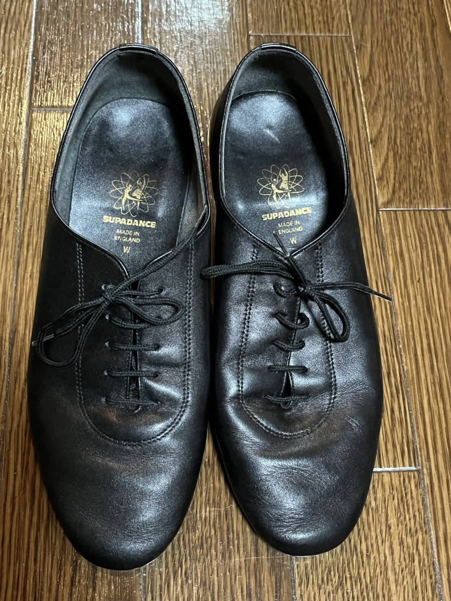 【傷や汚れあり】社交ダンス メンズ SUPADANCE（スーパーダンス）ラテン用 ダンスシューズ 黒 7.5W 本革製 英国製 の落札情報詳細 ...