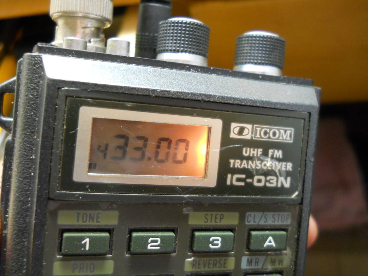 【やや傷や汚れあり】ICOM IC-03N 430MHz の落札情報詳細| ヤフオク落札価格情報 オークフリー