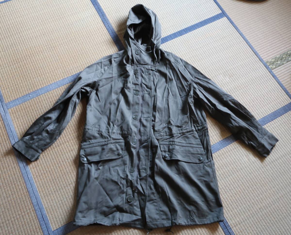 【未使用に近い】モッズコート フランス軍 パーカー アウタのみ 1986年 M-64 86C の落札情報詳細| ヤフオク落札価格情報 オークフリー