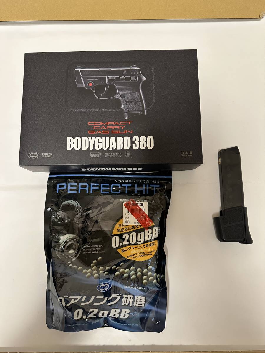【傷や汚れあり】BODY GUARD 380 COMPACT CARRY GAS GAN 15連マガジン BB弾付きの落札情報詳細 ...