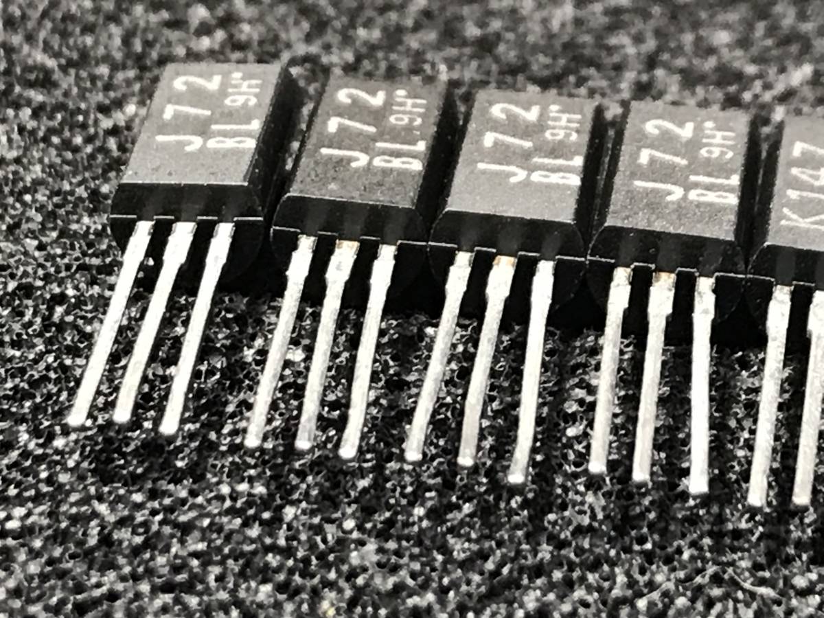 【未使用】TOSHIBA 東芝 電界効果トランジスタ J FET 2SJ72 BL 4個 / 2SK147 BL 4個 未使用 計8個1セット ...