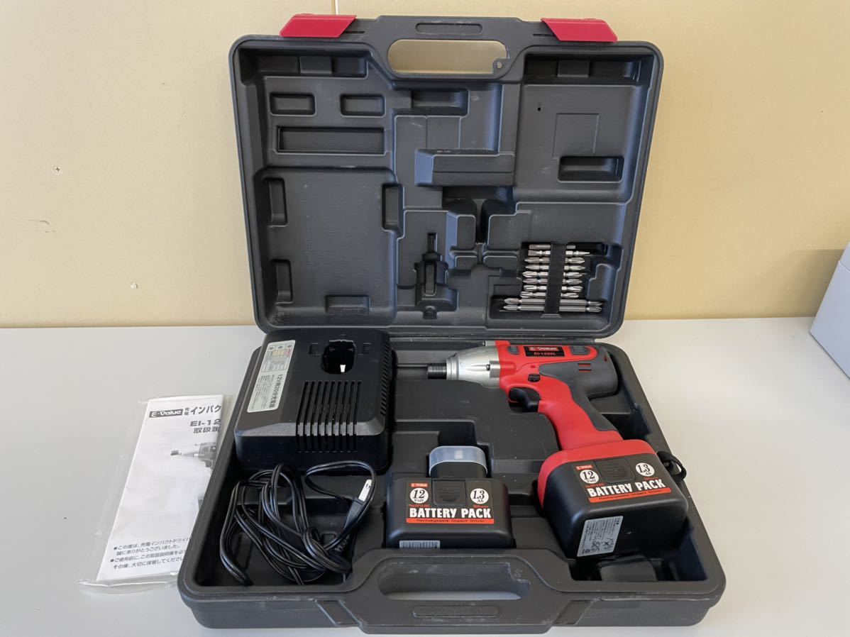 【中古】1Vケ☆インパクトドライバー EI-1205B コードレス E-Value の落札情報詳細| ヤフオク落札価格情報 オークフリー