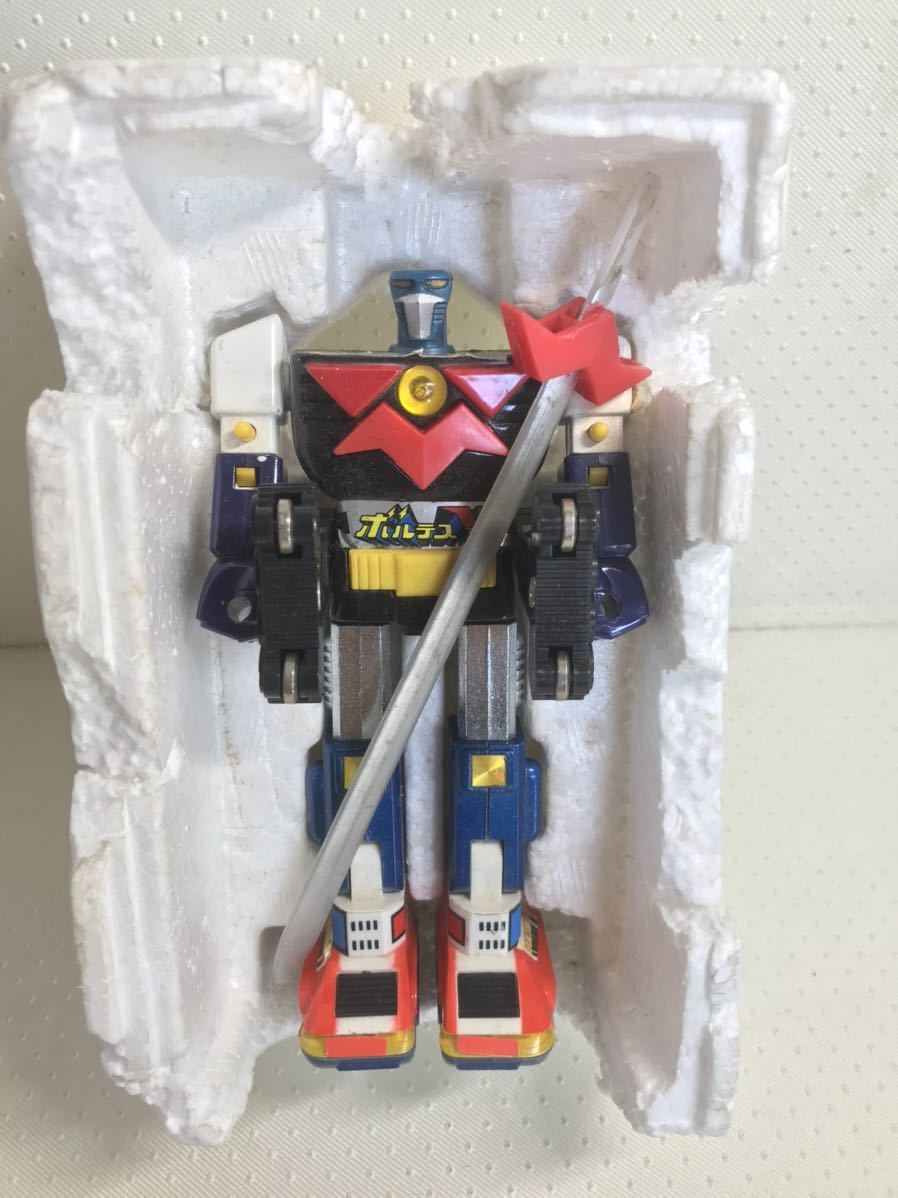 【傷や汚れあり】ポピー 超電磁マシーン ボルテスV スタンダード GA-80 超合金 VOLTES V Robot Action Figure ...