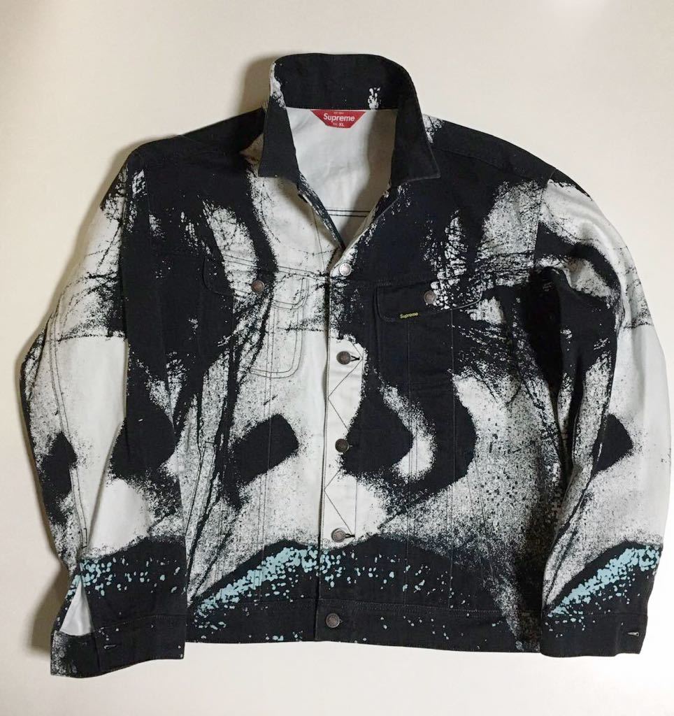 【未使用】Supreme 20SS My Bloody Valentine Trucker Jacket XL 新品BLACK WHITE ...