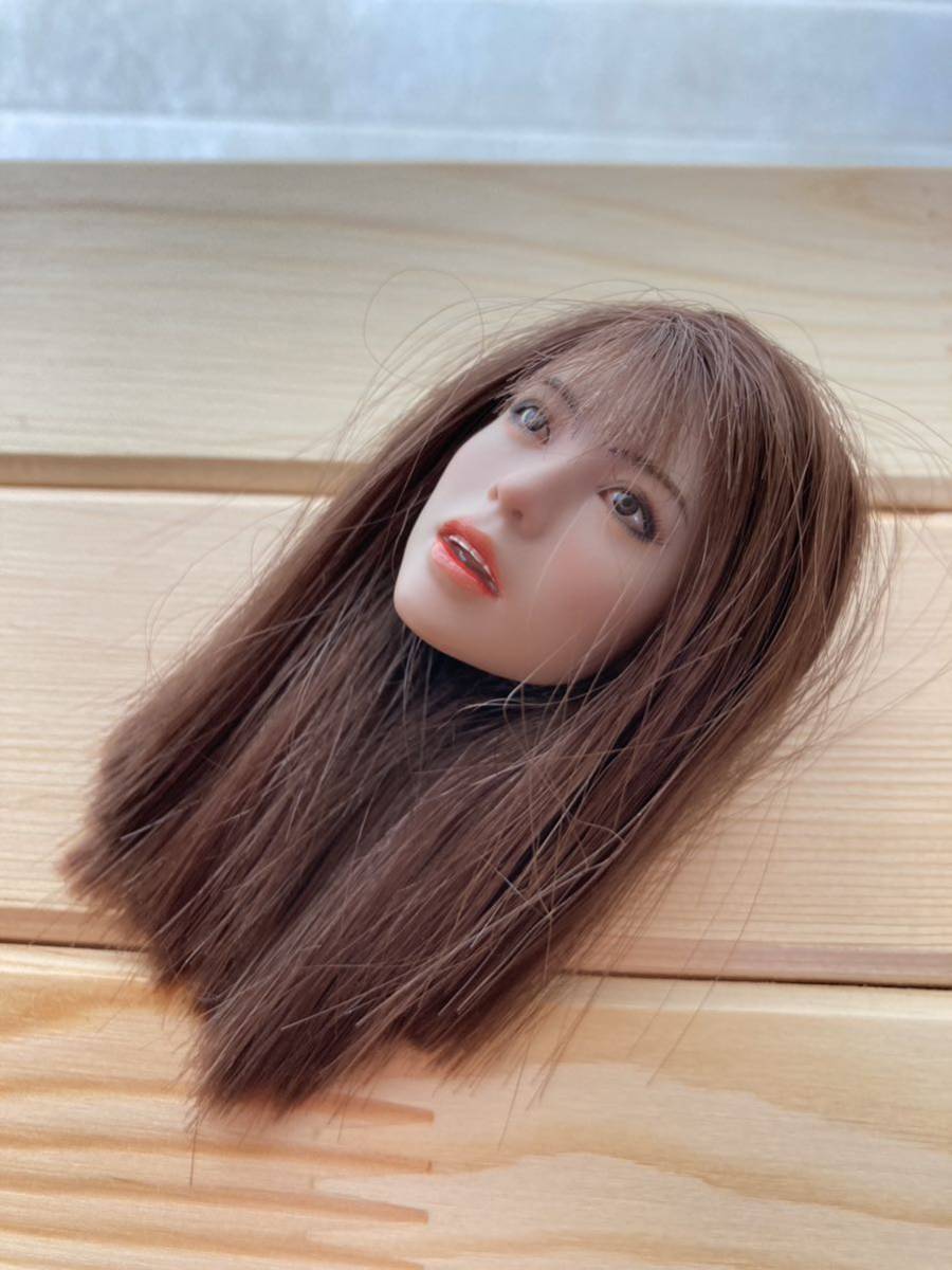 【目立った傷や汚れなし】1/6 女性カスタムヘッド 検 シームレスフィギュア オビツ ファイセン TBLeague momoko ホットトイズ ...