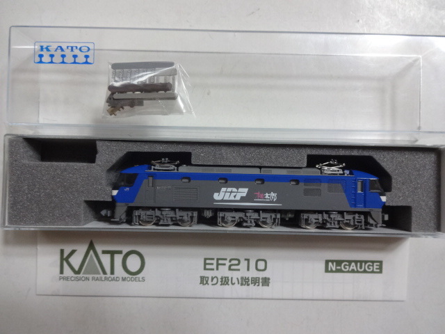 【目立った傷や汚れなし】美品★KATO 3044 EF210 100番台 電気機関車 桃太郎ラッピング 動作確認済み 取説付き 鉄道模型 Nゲージ カトー 送料350円 の落札情報詳細 ...