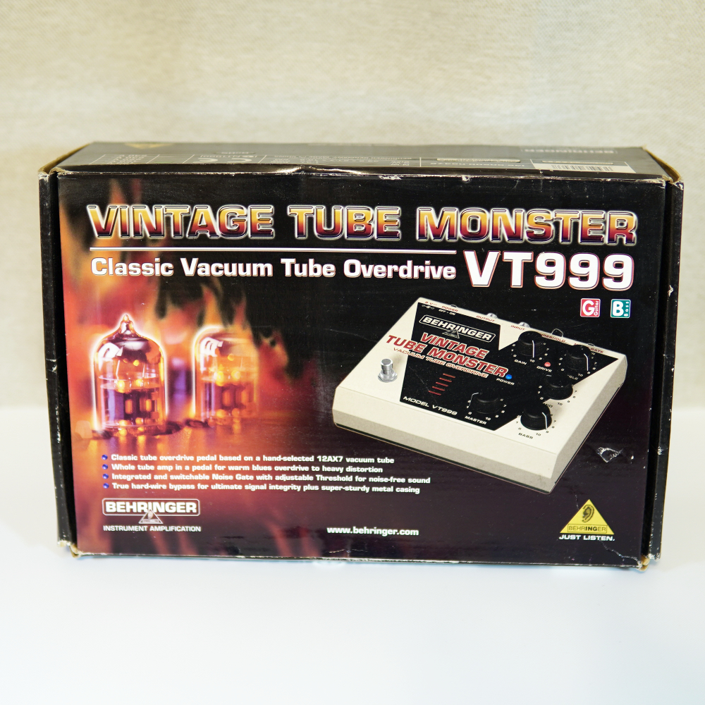 【傷や汚れあり】behringer VT999 真空管オーバードライブ ベリンガー 中古の落札情報詳細 - ヤフオク落札価格検索 オークフリー