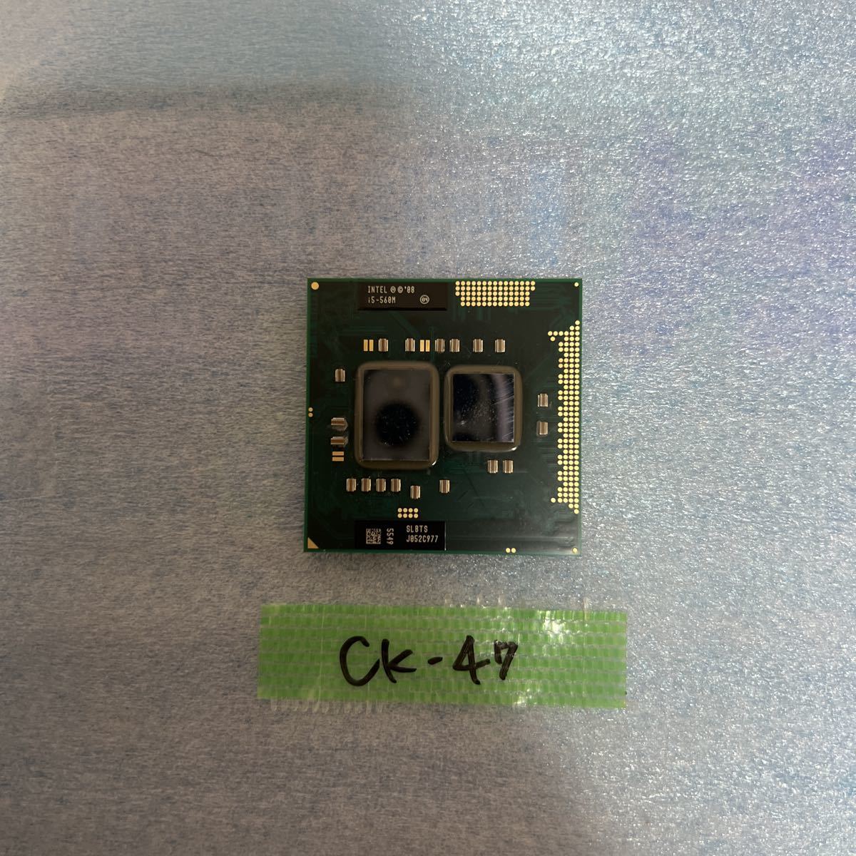 【傷や汚れあり】CK-47 激安 CPU Intel Core i5 560M SLBTS 動作品 同梱可能の落札情報詳細 - ヤフオク落札価格情報 オークフリー