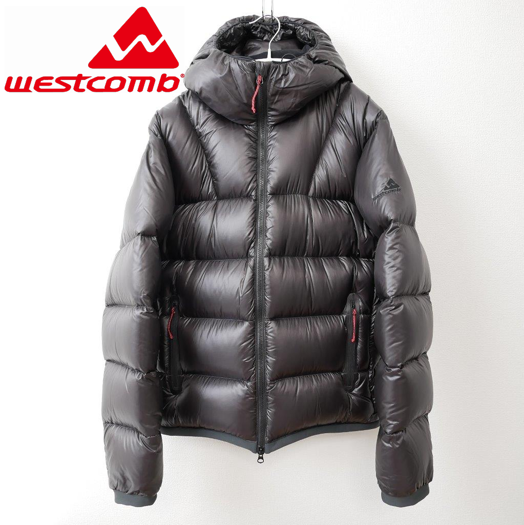 【目立った傷や汚れなし】【 westcomb（M）】ウエストコムカナダ製 ダウンジャケット ブラック KOKANEE HOODY 900フィル ...