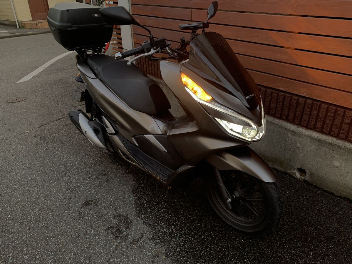 【新品】PCX JF56 KF18 スクリーン カスタム パーツ 外装 ロングスクリーン バイザー ウインド スモーク シールド PCX125 PCX150 H2C カウル の落札情報詳細 ...