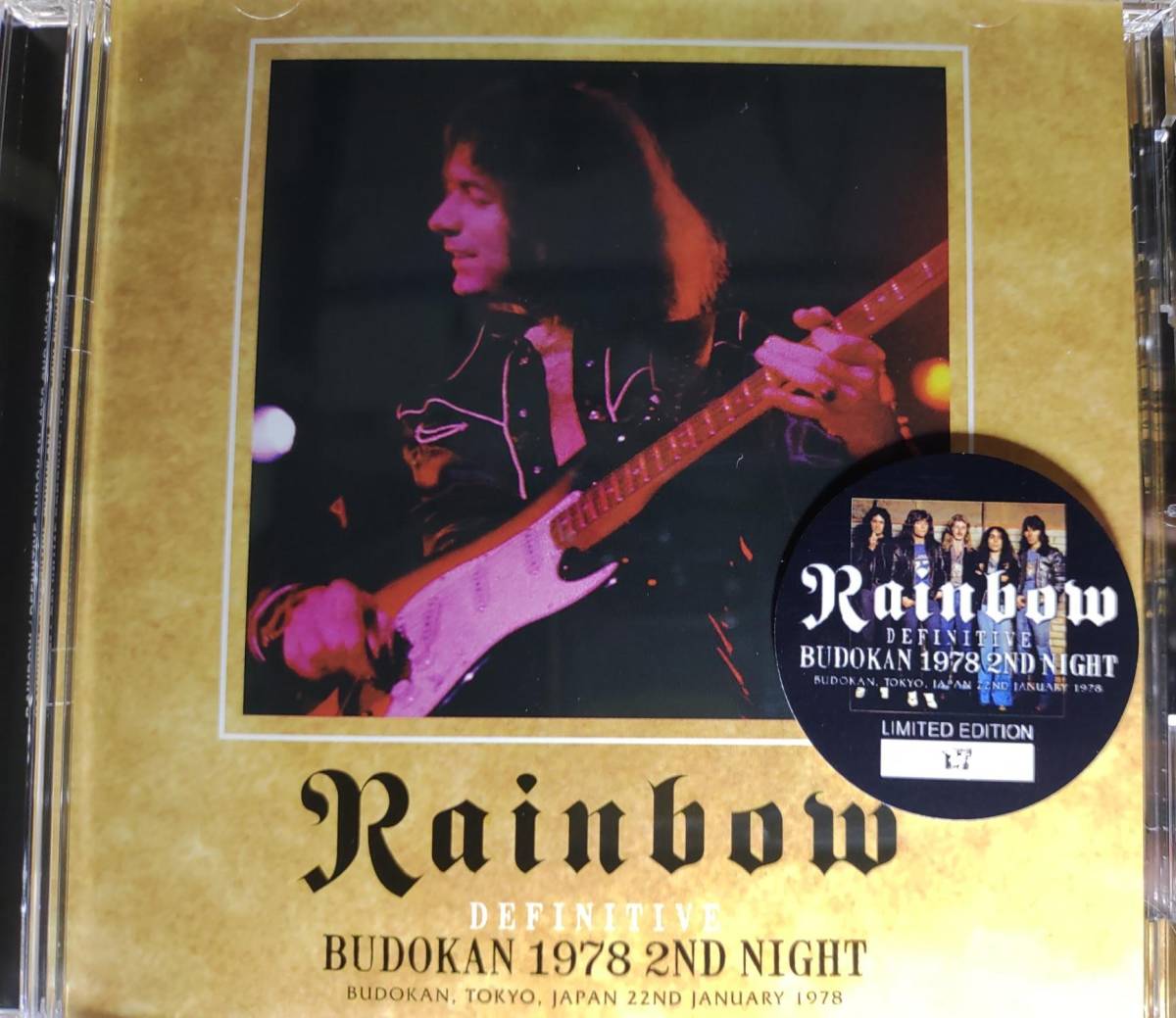 【未使用に近い】[送料込] Rainbow 2CD 1978 東京武道館 来日公演 東京 Live In Japan Tokyo Deep Purple Cozy Powellの落札情報詳細 ...