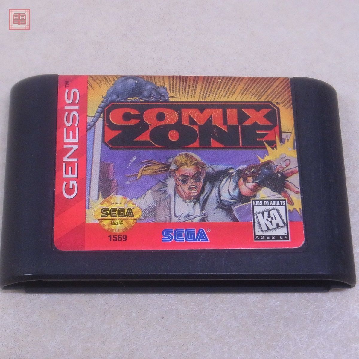 【傷や汚れあり】MD 北米版 海外版 GENESIS コミックスゾーン COMIX ZONE メガドライブ ジェネシス セガ SEGA 【PPの落札情報詳細 - Yahoo!オークション落札 ...