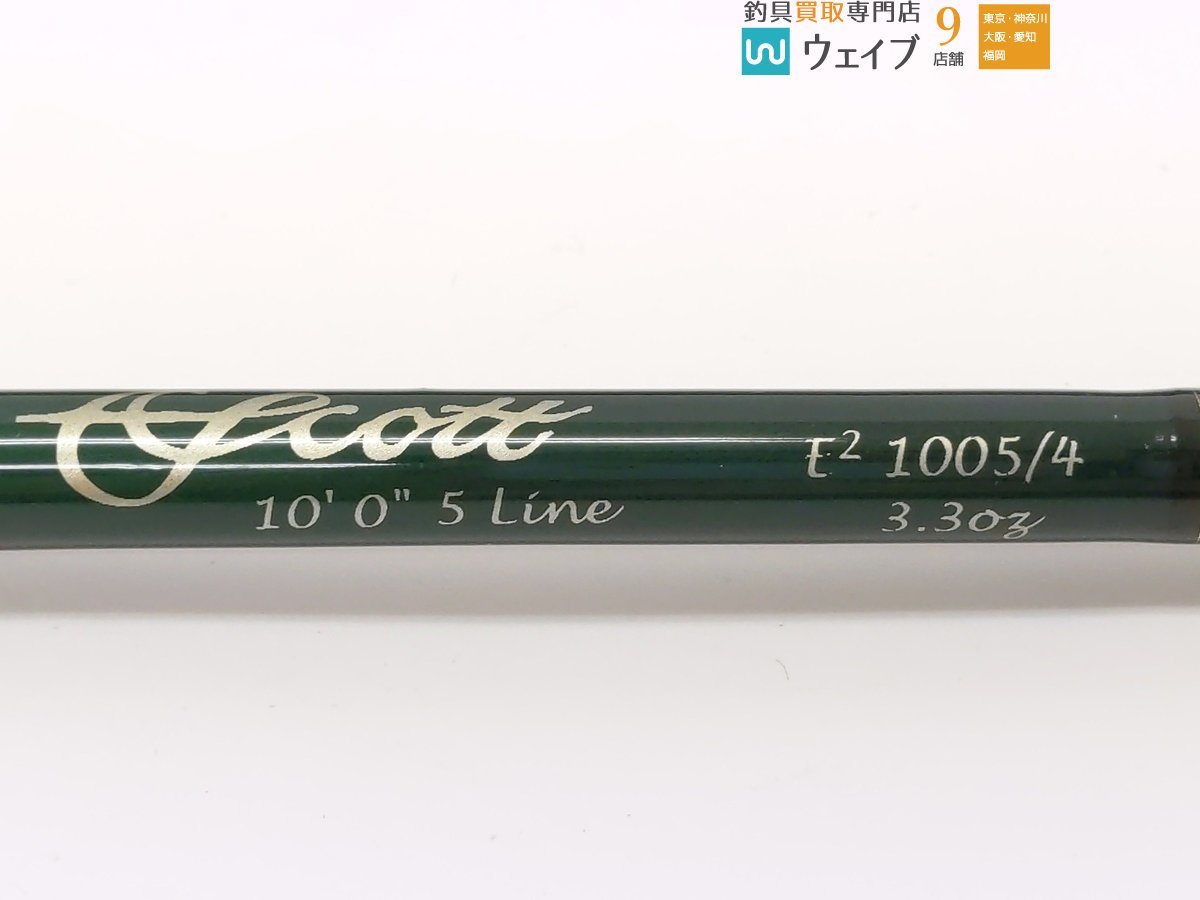 【傷や汚れあり】SCOTT スコット E2 1005/4 10’0” #5 フライロッドの落札情報詳細 - Yahoo!オークション落札価格 ...