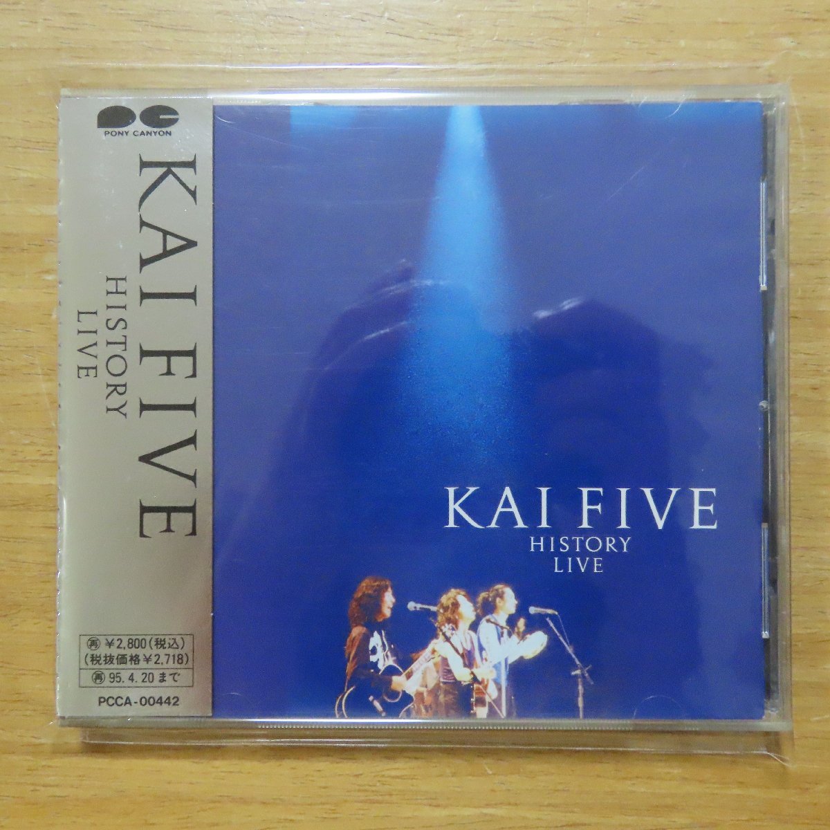 【やや傷や汚れあり】4988013463233;【CD】KAI FIVE / HISTORY LIVE PCCA-00442の落札情報詳細 - ヤフオク落札価格検索 オークフリー