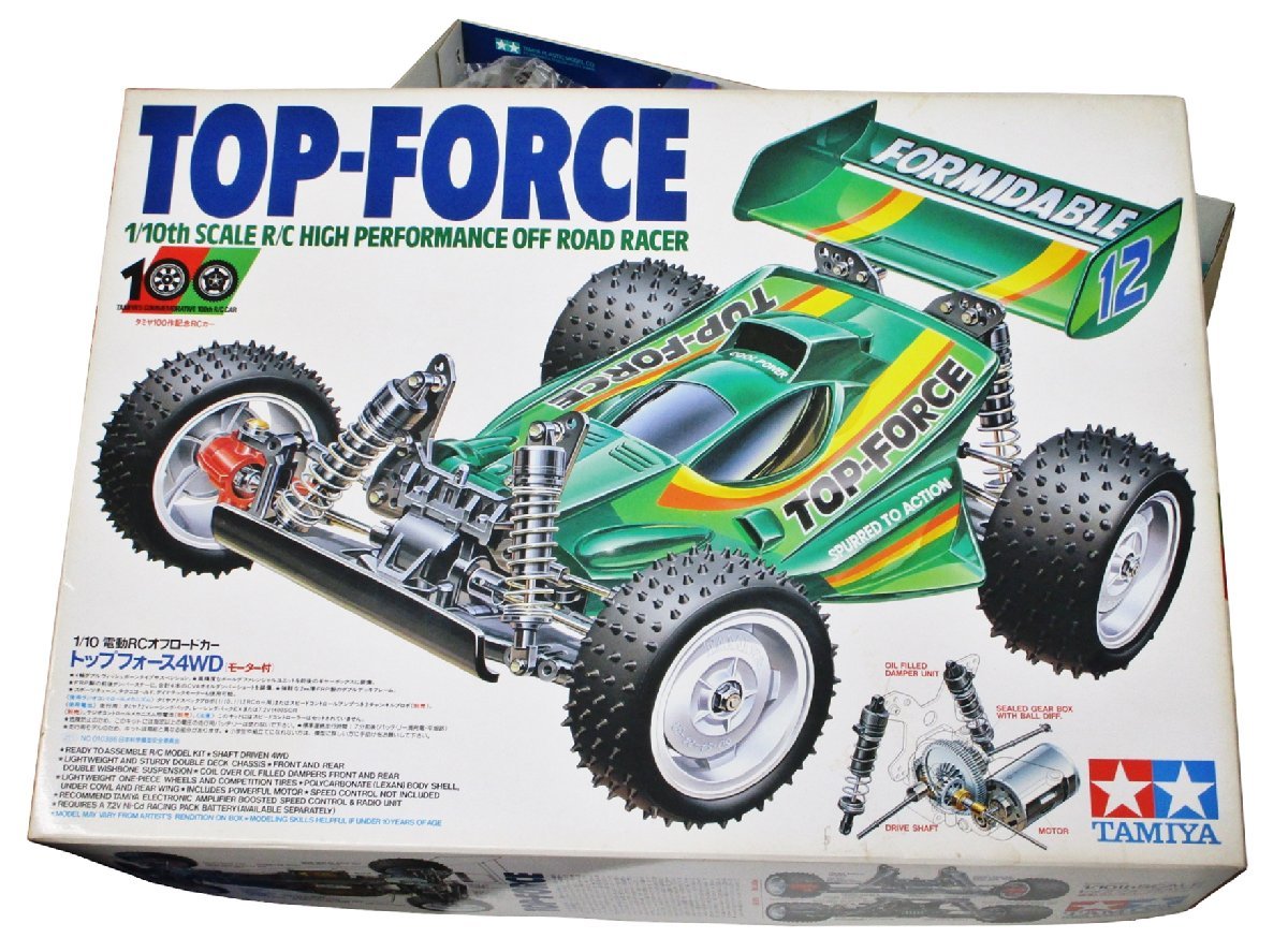 【やや傷や汚れあり】【同梱難】TAMIYA 58100 タミヤ 1/10 トップフォース 電動ラジオコントロールカー【ジャンク】byt120502の落札情報詳細 - Yahoo!オークション ...