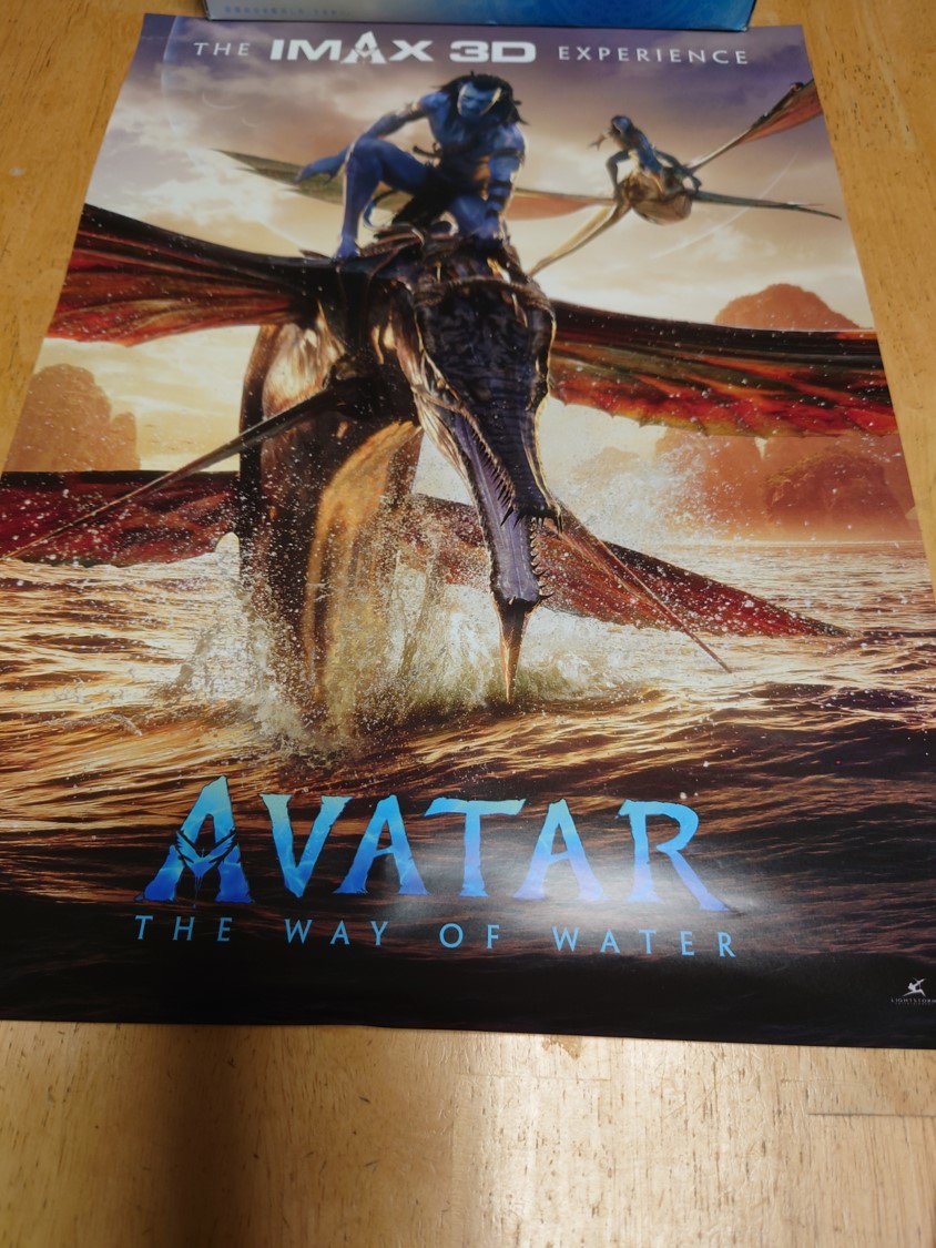 【未使用】※※ 送料無料 アバター:ウェイ・オブ・ウォーターIMAXエクスクルーシブ・ビジュアルポスター(A3サイズ) ※※ の落札情報詳細| ヤフオク落札価格情報 オークフリー