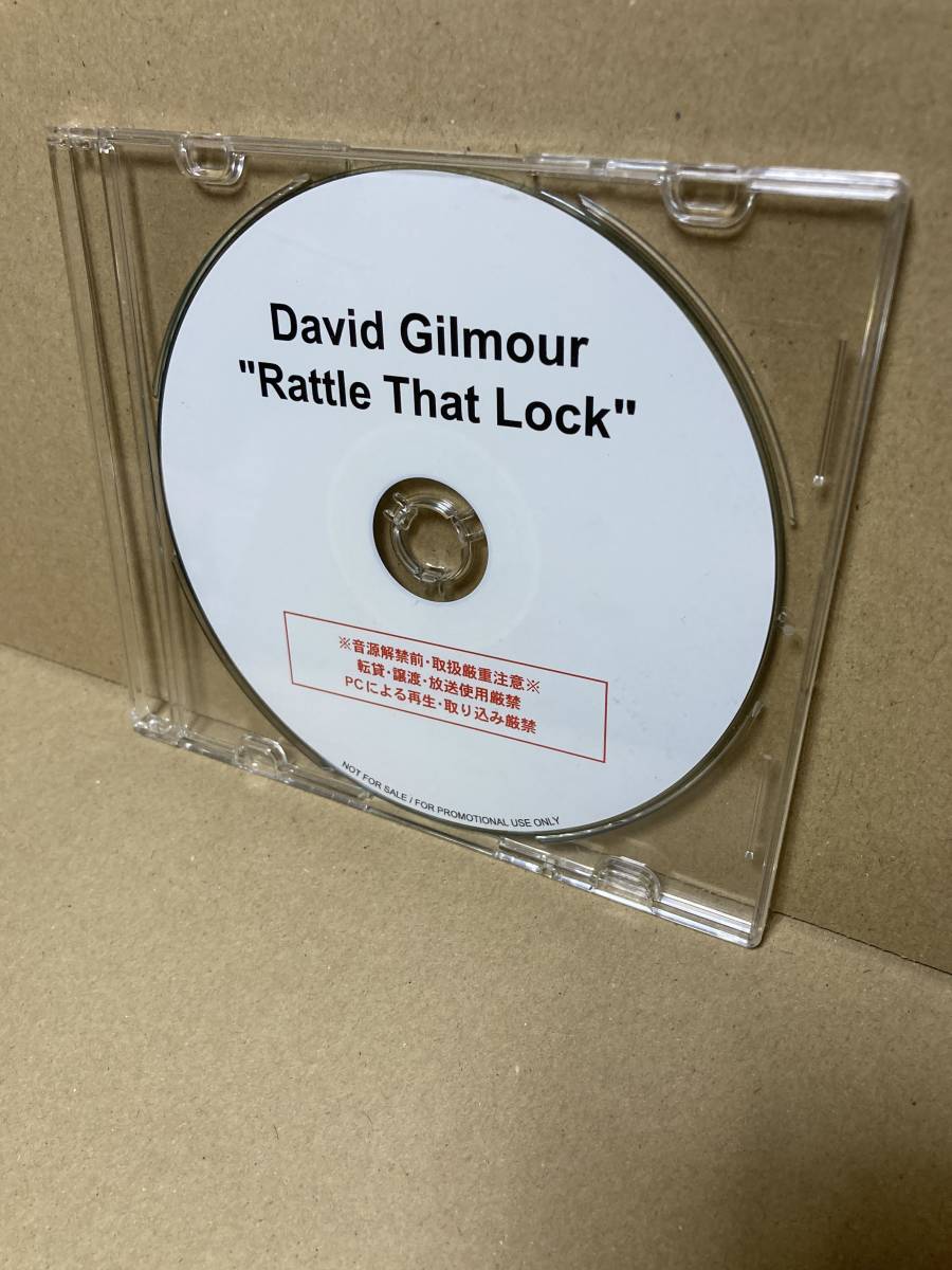 【目立った傷や汚れなし】JPN PROMO-ONLY！美盤CD！デヴィッド・ギルモア David Gilmour / Rattle That Lock 飛翔 Sony 見本盤 プロモ ...