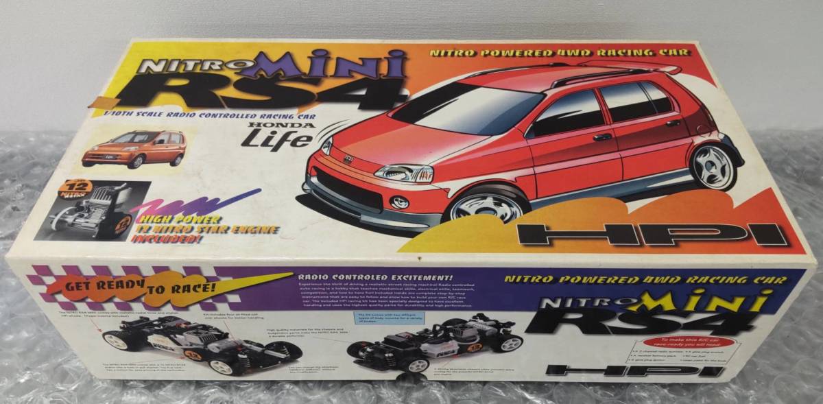 【全体的に状態が悪い】C256818(012)-22/MM15000【横浜】ラジコン HPI NITRO Mini RS4 HONDA ...
