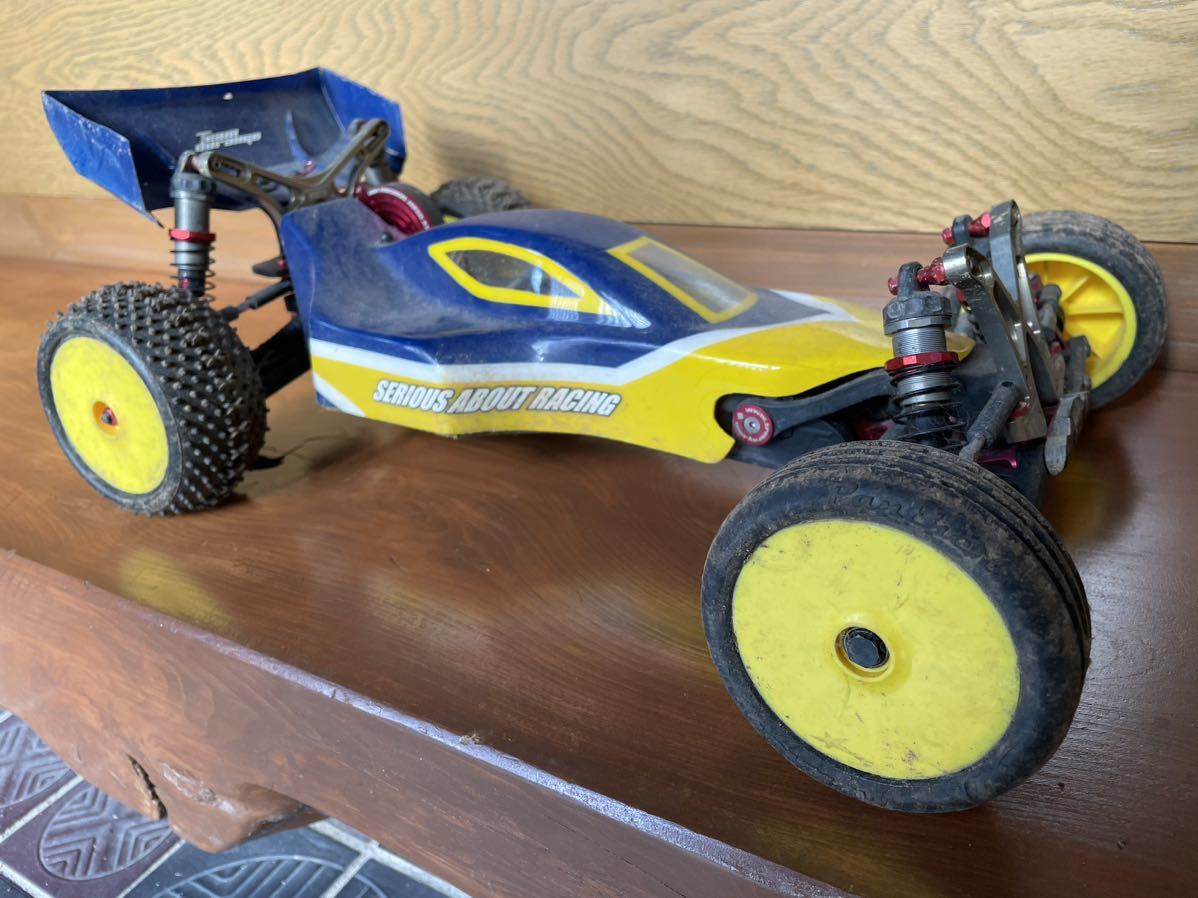 【傷や汚れあり】チーム デュランゴ DEX210 TEAM DURANGO 超絶フルオプション状態です 受信機・アンプ・モーター・サーボ付き ...