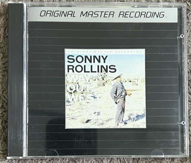 【やや傷や汚れあり】(MFSL CD) Sonny Rollins / Way Out West ソニー・ロリンズ (Mobile ...