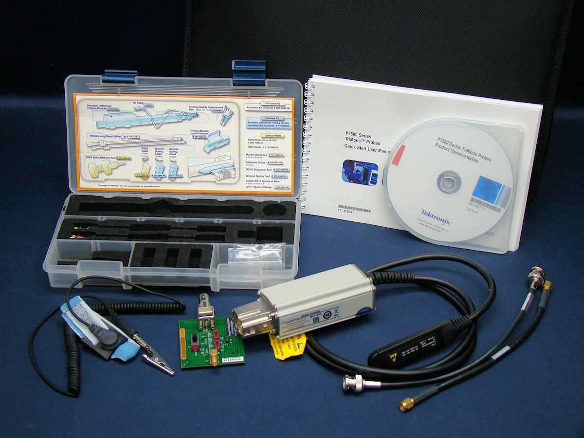 【目立った傷や汚れなし】Tektronix P7508 TriMode差動プローブ 8GHz テクトロニクス 中古の落札情報詳細 - ヤフオク ...