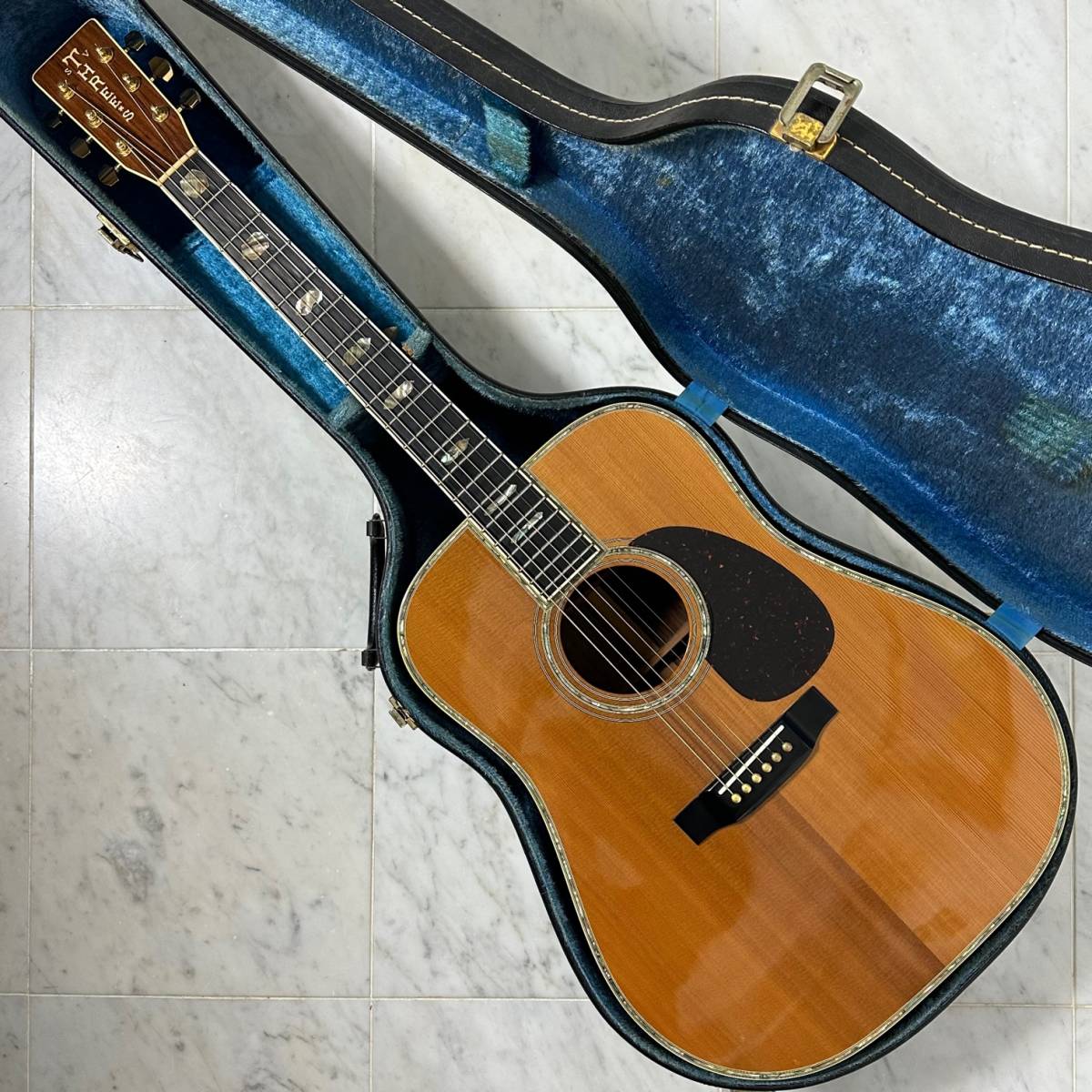 【やや傷や汚れあり】超希少 1980年製 Three-S W-1000 D-45タイプ オール単板 ハードケース付 の落札情報詳細| ヤフオク落札価格情報 オークフリー