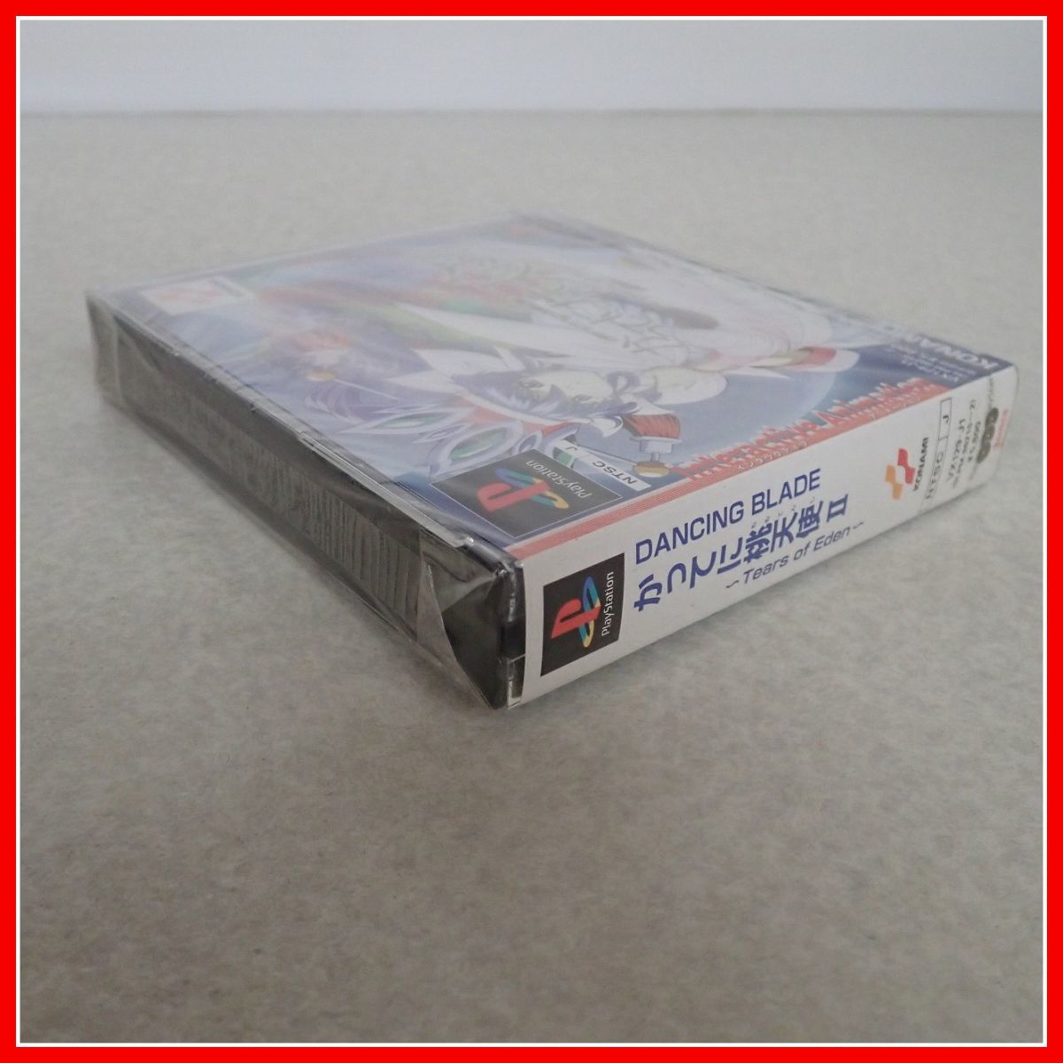 【未使用】 未開封 PS プレステ DANCING BLADE かってに桃天使 II Tears of Eden KONAMI コナミ【10の ...